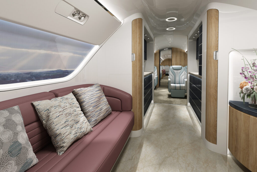 EMBRAER Lineage 1000 - 3D VISUALIZATION & DESIGN in AVIATION